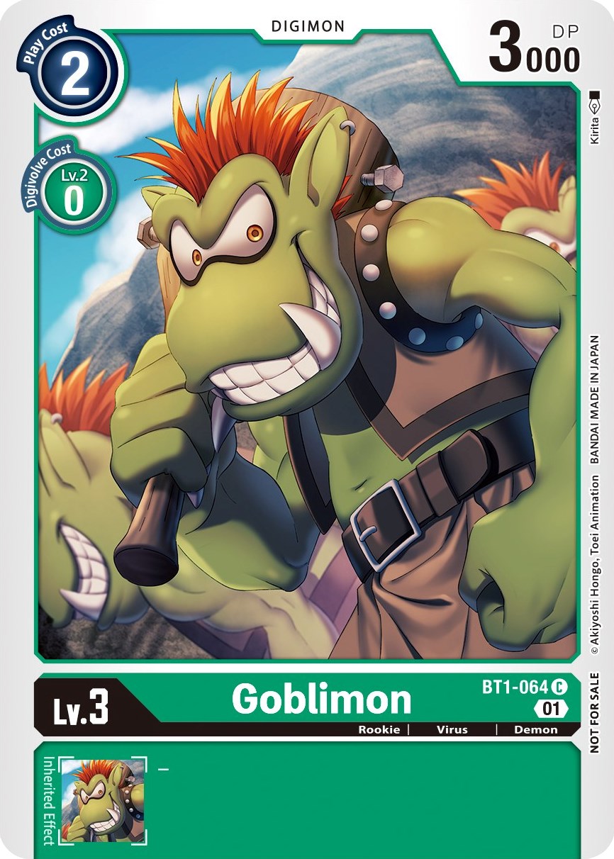 Goblimon - BT1-064 (Winner Pack New Awakening) - Release Special ...