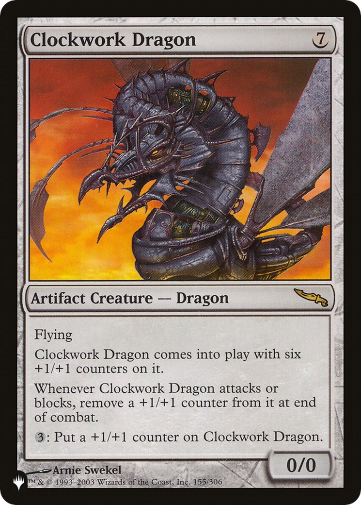 Clockwork Dragon - The List Reprints - Magic: The Gathering