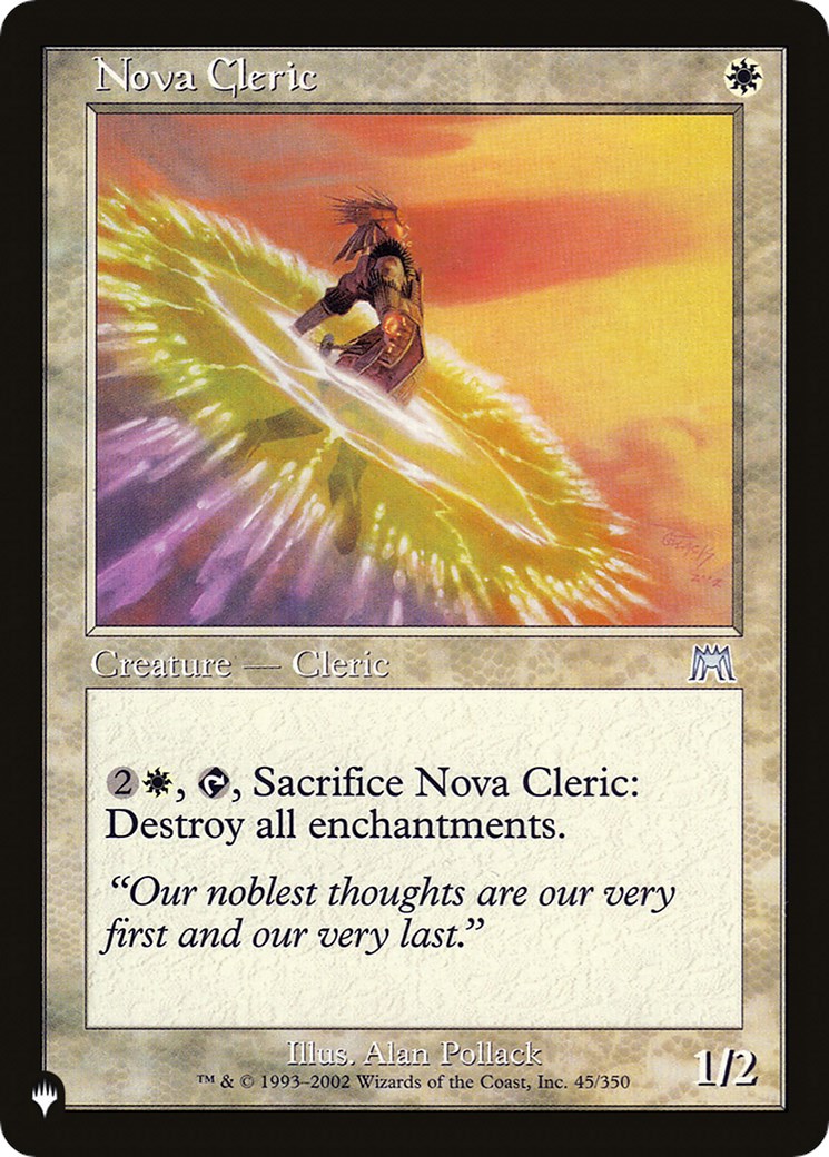 Nova Cleric - The List Reprints - Magic: The Gathering