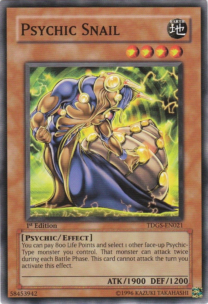 Psychic Snail - The Duelist Genesis - YuGiOh