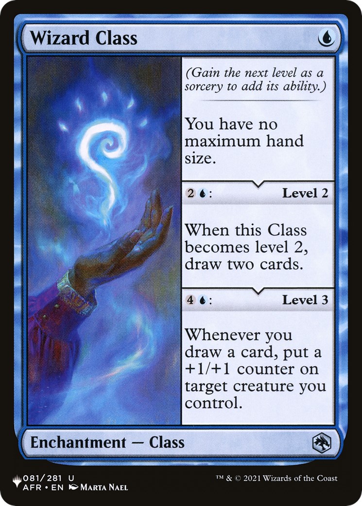 Wizard Class - The List Reprints - Magic: The Gathering