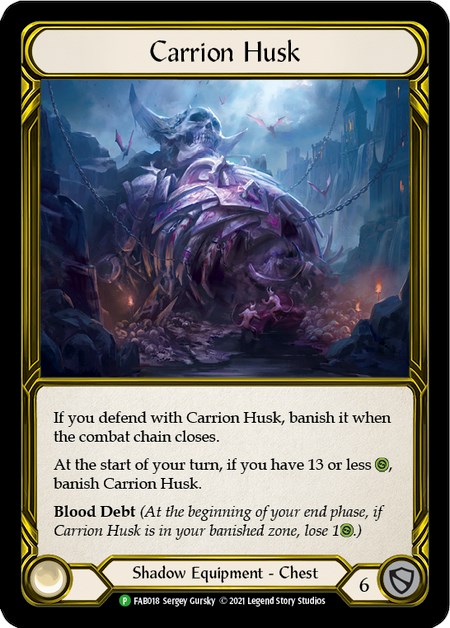 Carrion Husk (Golden) - Flesh and Blood: Promo Cards - Flesh and Blood TCG