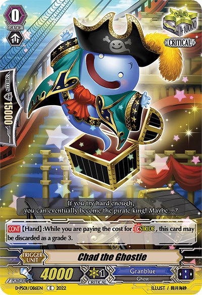 Chad the Ghostie - D-PS01: P Clan Collection 2022 - Cardfight Vanguard
