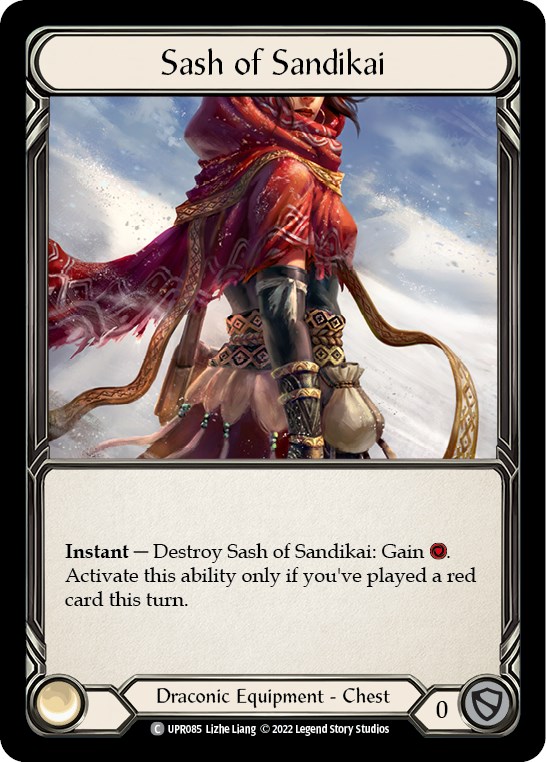 Sash of Sandikai - Uprising - Flesh and Blood TCG