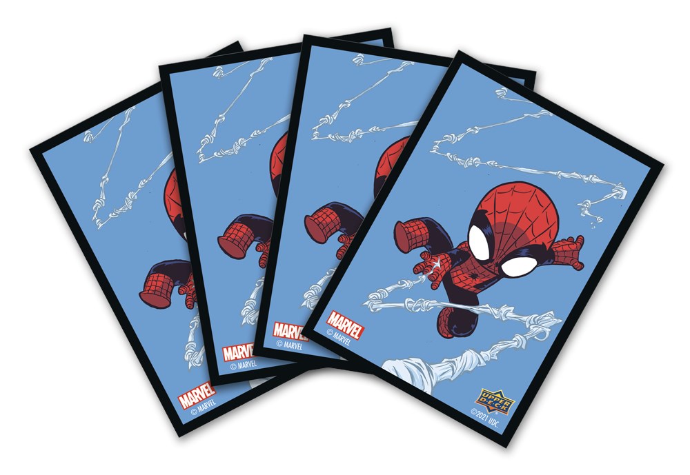 Upper Deck Marvel Card Sleeves - Standard Matte - Thwip! (65-Pack ...