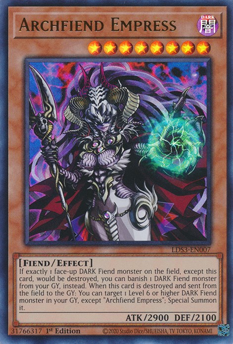 Archfiend Empress - Legendary Duelists: Season 3 - YuGiOh