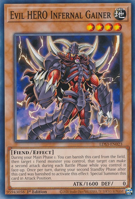 Evil HERO Infernal Gainer - Legendary Duelists: Season 3 - YuGiOh