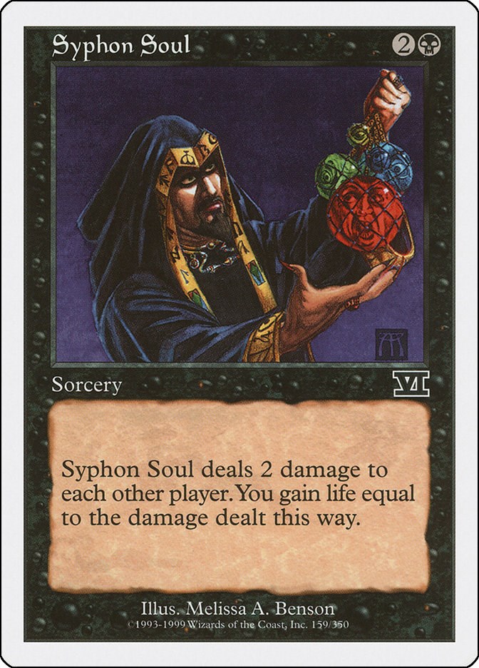 Syphon Soul - Classic Sixth Edition - Magic: The Gathering