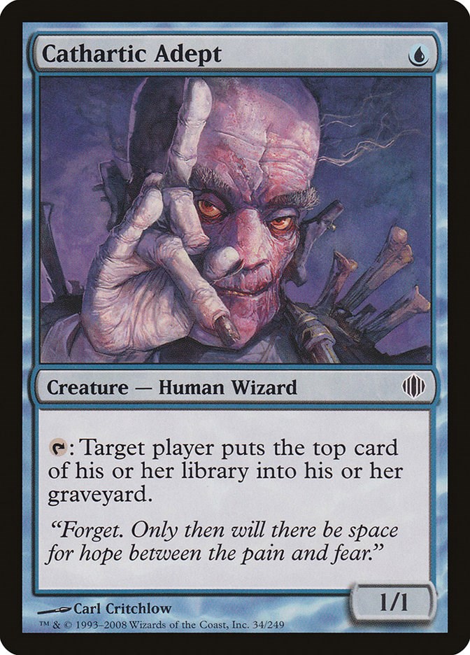 Cathartic Adept - Shards of Alara - Magic: The Gathering