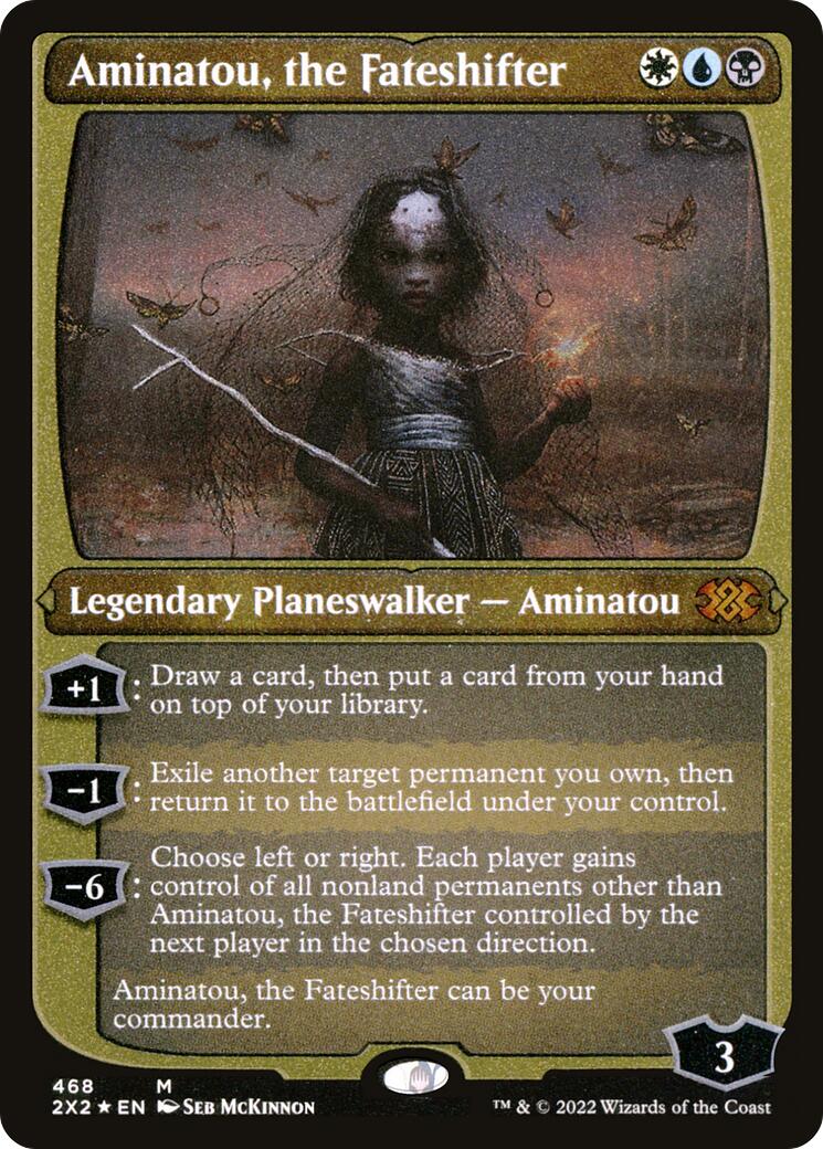 Aminatou, the Fateshifter (Foil Etched) - Double Masters 2022 - Magic ...
