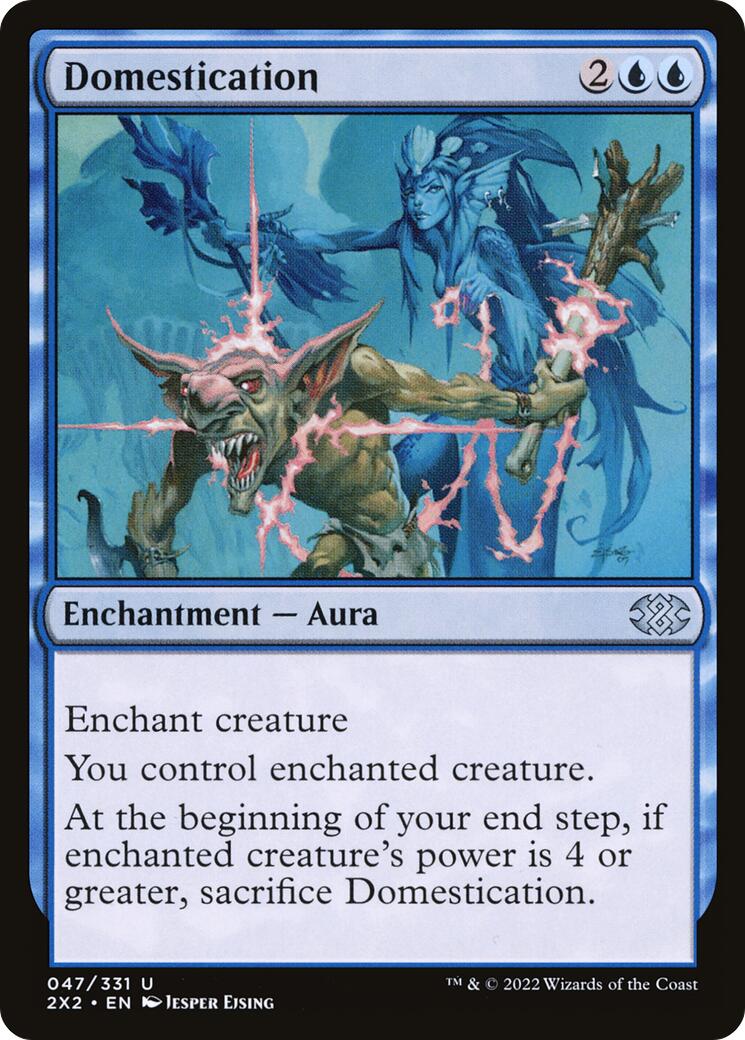 Domestication - Double Masters 2022 - Magic: The Gathering