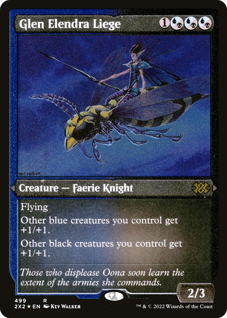 Glen Elendra Liege (Foil Etched) - Double Masters 2022 - Magic: The ...