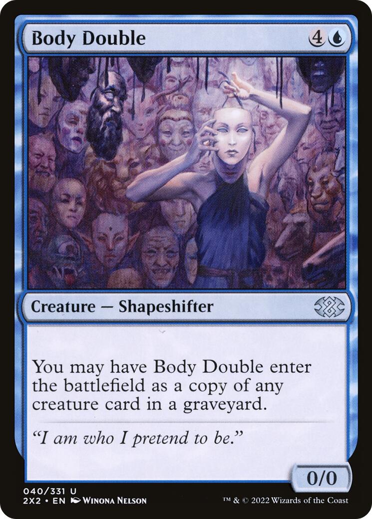 Body Double - Double Masters 2022 - Magic: The Gathering