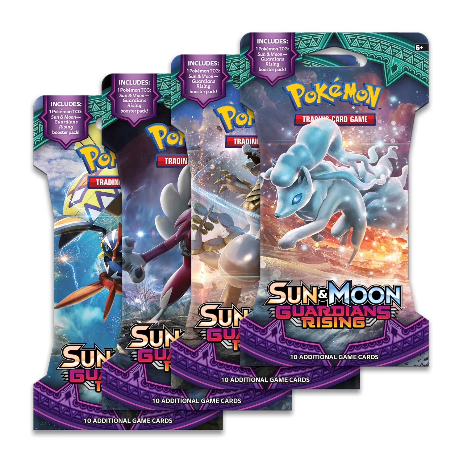 Guardians Rising Booster Pack Art Bundle [Set of 5] - SM - Guardians ...