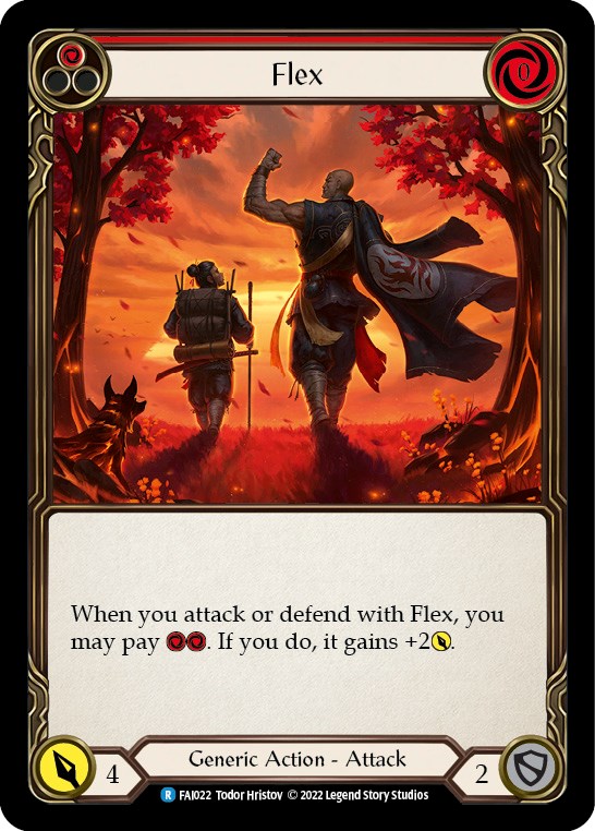 Flex (Red) - Blitz Deck: Uprising - Fai - Flesh and Blood TCG
