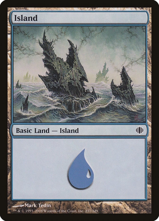 Island (237) - Shards of Alara - Magic: The Gathering