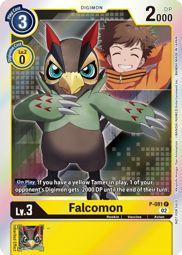 Falcomon - P-081 - Digimon Promotion Cards - Digimon Card Game