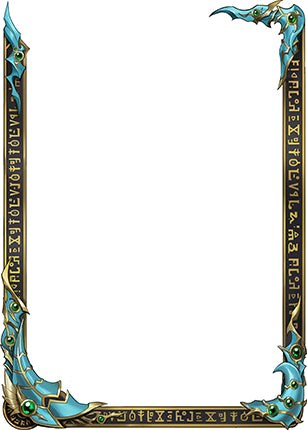 Small Magician Border Oversleeves (70-Pack) - ManaMoon Card Sleeves ...