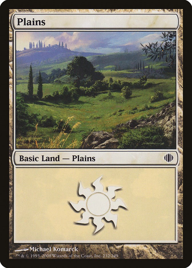 Plains (232) - Shards of Alara - Magic: The Gathering