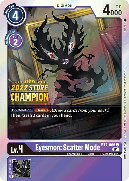 Eyesmon: Scatter Mode (2022 Store Champion) - Next Adventure - Digimon ...