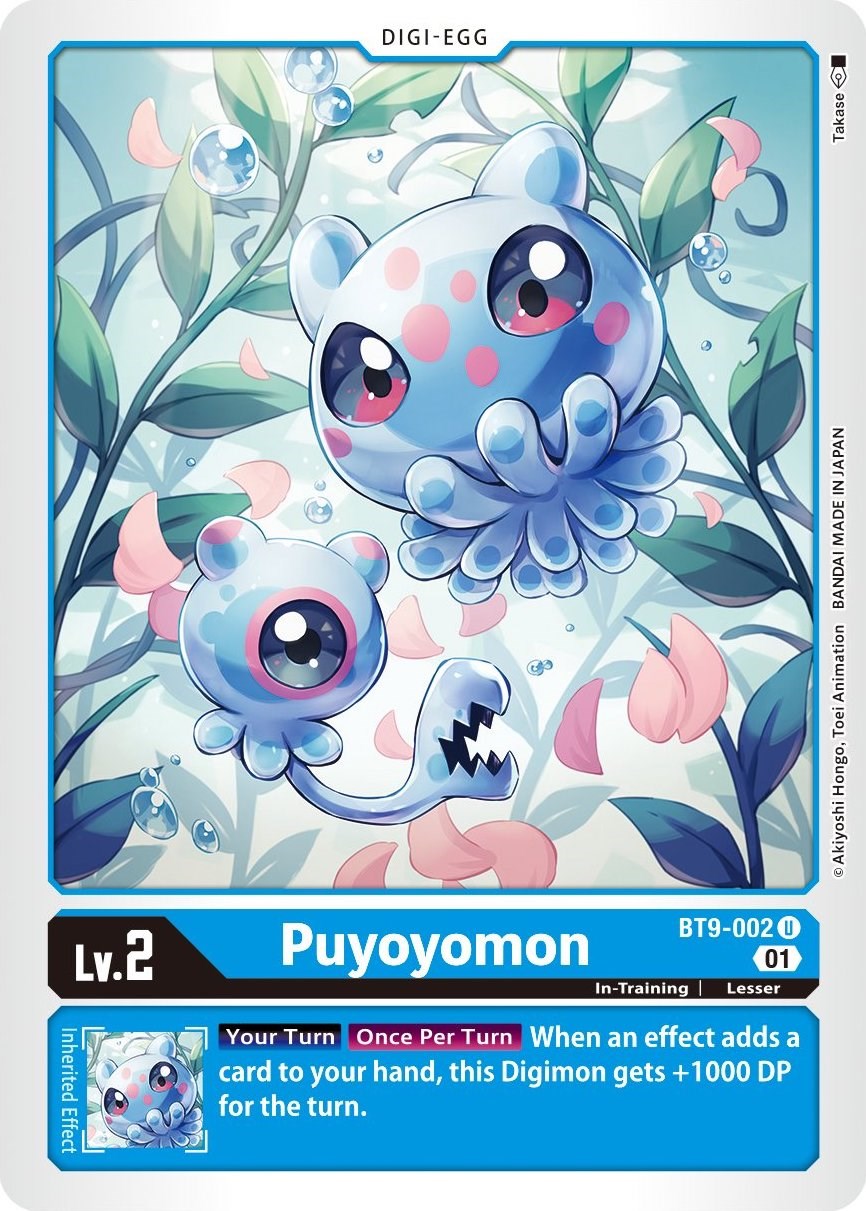Puyoyomon - X Record - Digimon Card Game