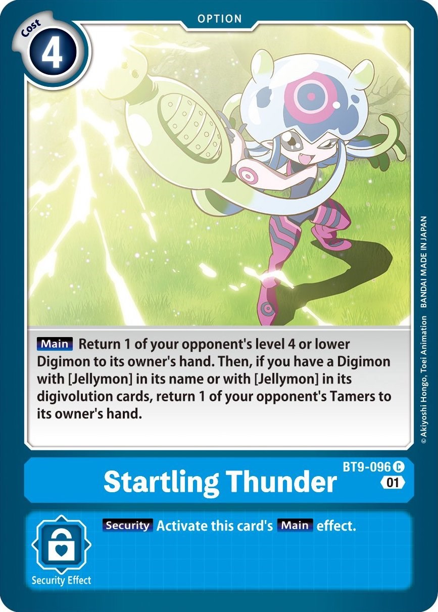 Startling Thunder - X Record - Digimon Card Game