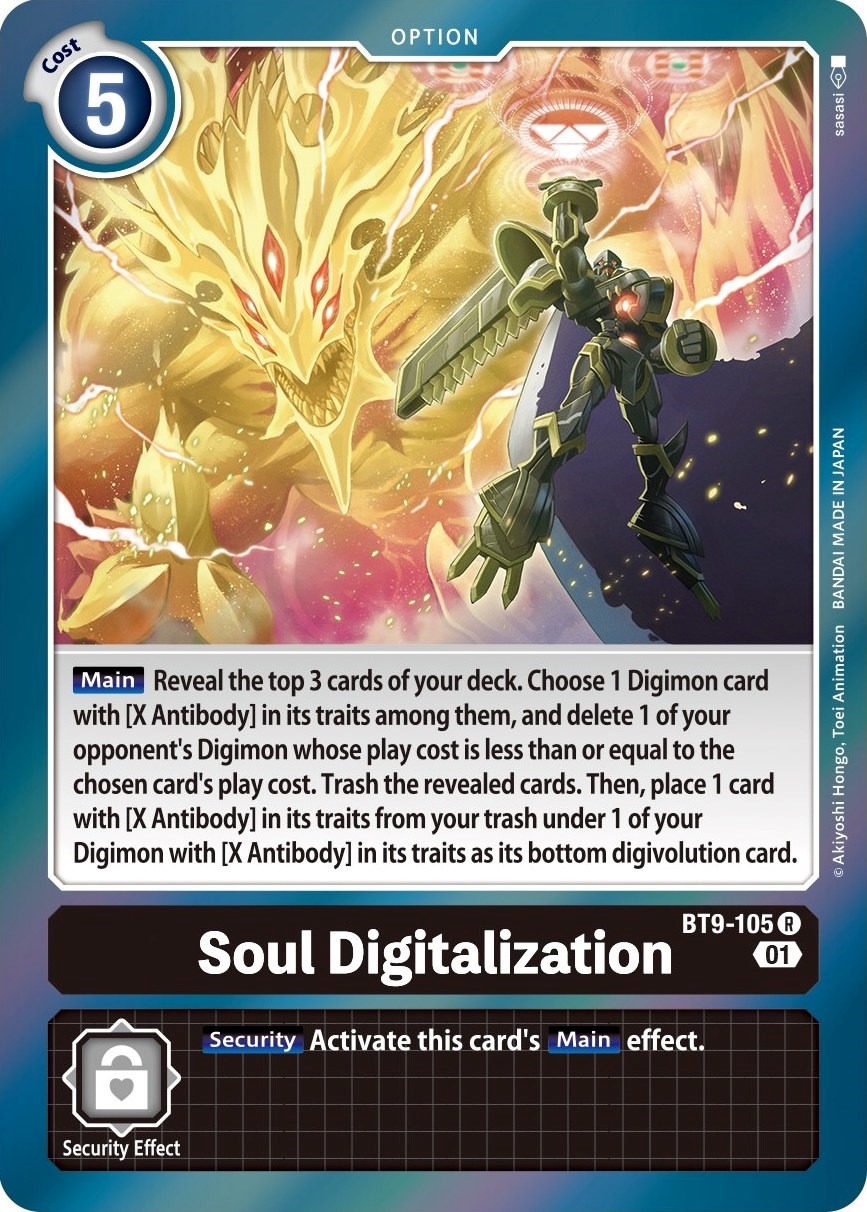 Soul Digitalization - X Record - Digimon Card Game