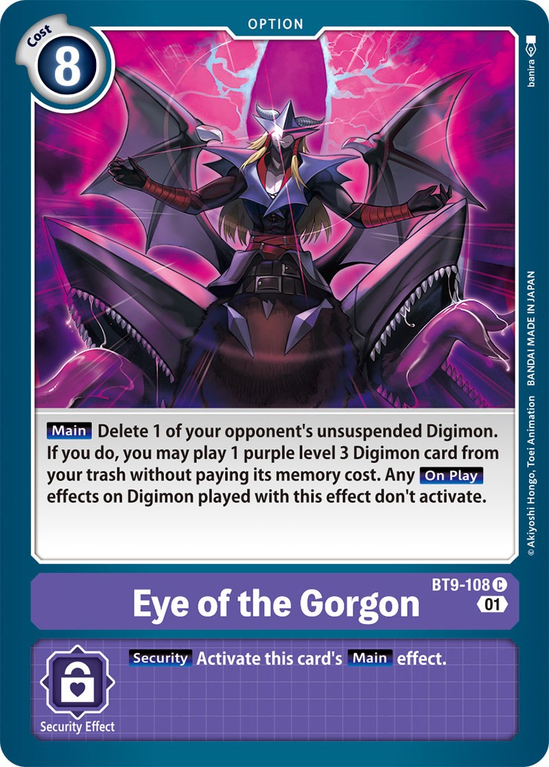 Eye of the Gorgon - X Record - Digimon Card Game