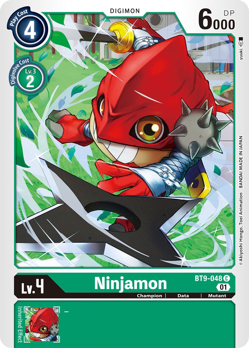 Ninjamon - X Record - Digimon Card Game