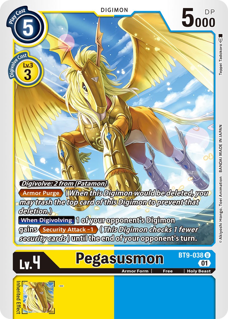 Pegasusmon - X Record - Digimon Card Game
