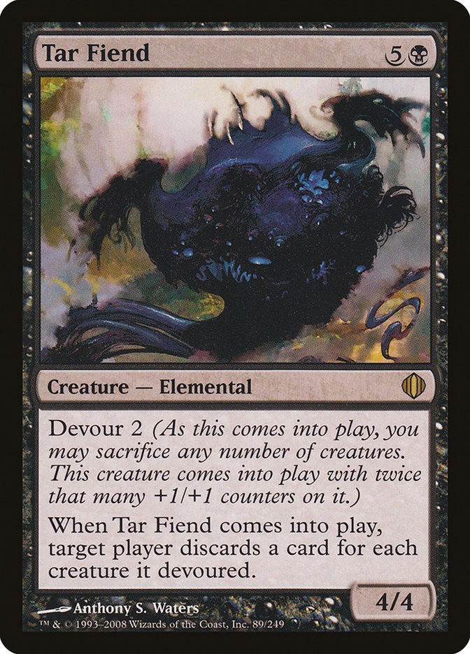 Tar Fiend - Shards of Alara - Magic: The Gathering
