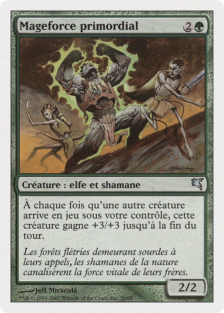 Primal Forcemage (French) - "Mageforce primordial" - Magic Encyclopedia ...