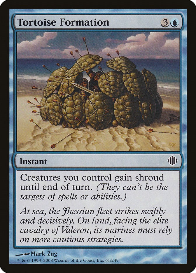 Tortoise Formation - Shards of Alara - Magic: The Gathering