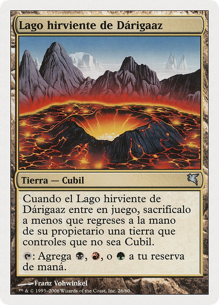 Darigaaz's Caldera (Spanish) - "Lago hirviente de Dárigaaz" - Magic ...