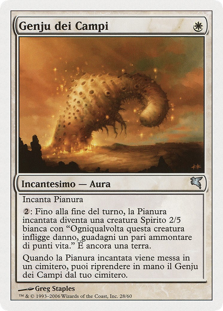 Genju of the Fields (Italian) - "Genju dei Campi" - Magic Encyclopedia ...