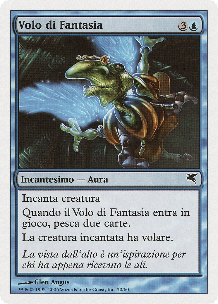 Flight of Fancy (Italian) - "Volo di Fantasia" - Magic Encyclopedia ...