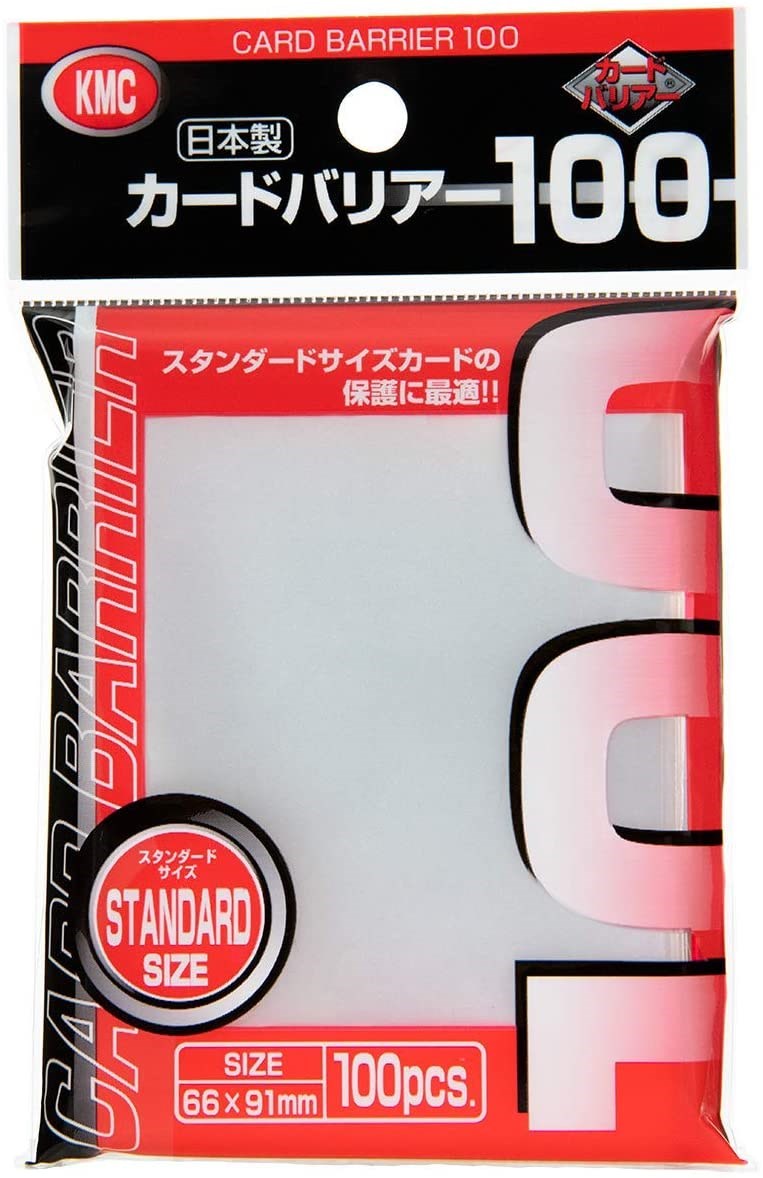 KMC Card Barrier - 100 - Clear (100-Pack) - KMC Card Sleeves - Card Sleeves