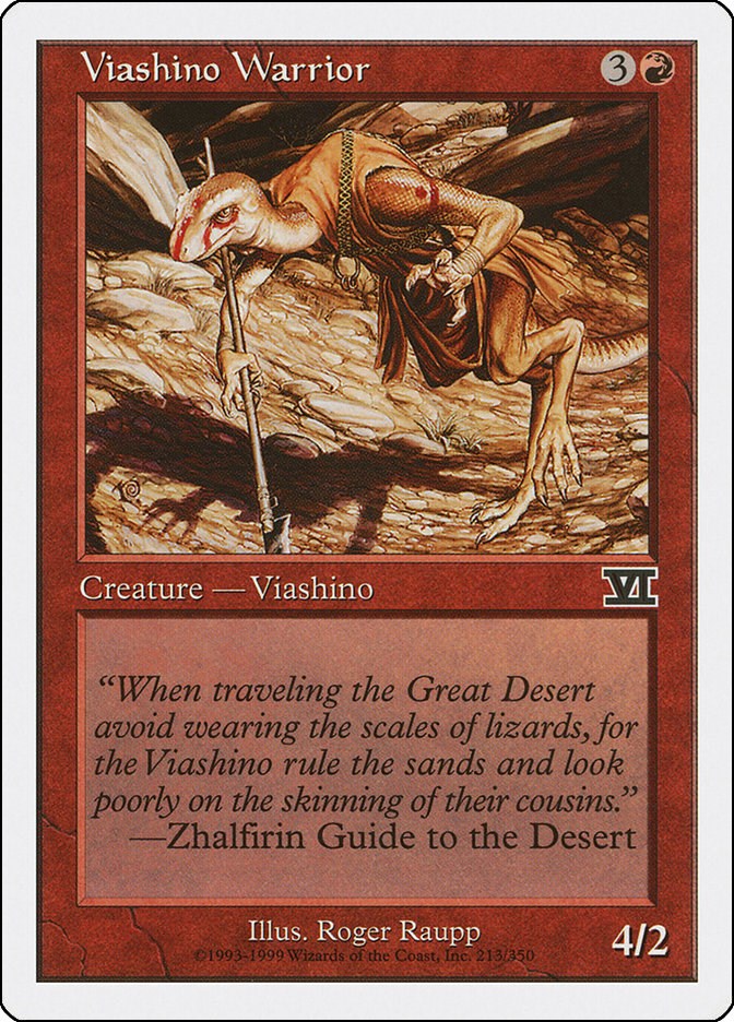 Viashino Warrior - Classic Sixth Edition - Magic: The Gathering