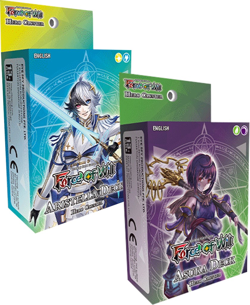 Aristella & Asuka Starter Deck [Set of 2] - Hero Cluster Starter Decks - Force of Will
