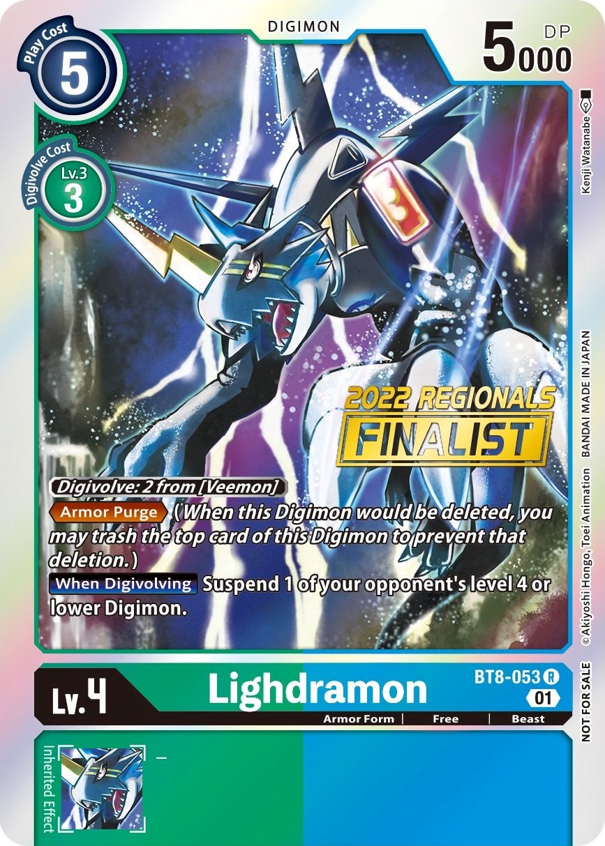 Lighdramon (2022 Championship Offline Regional) [Online Finalist] - New ...
