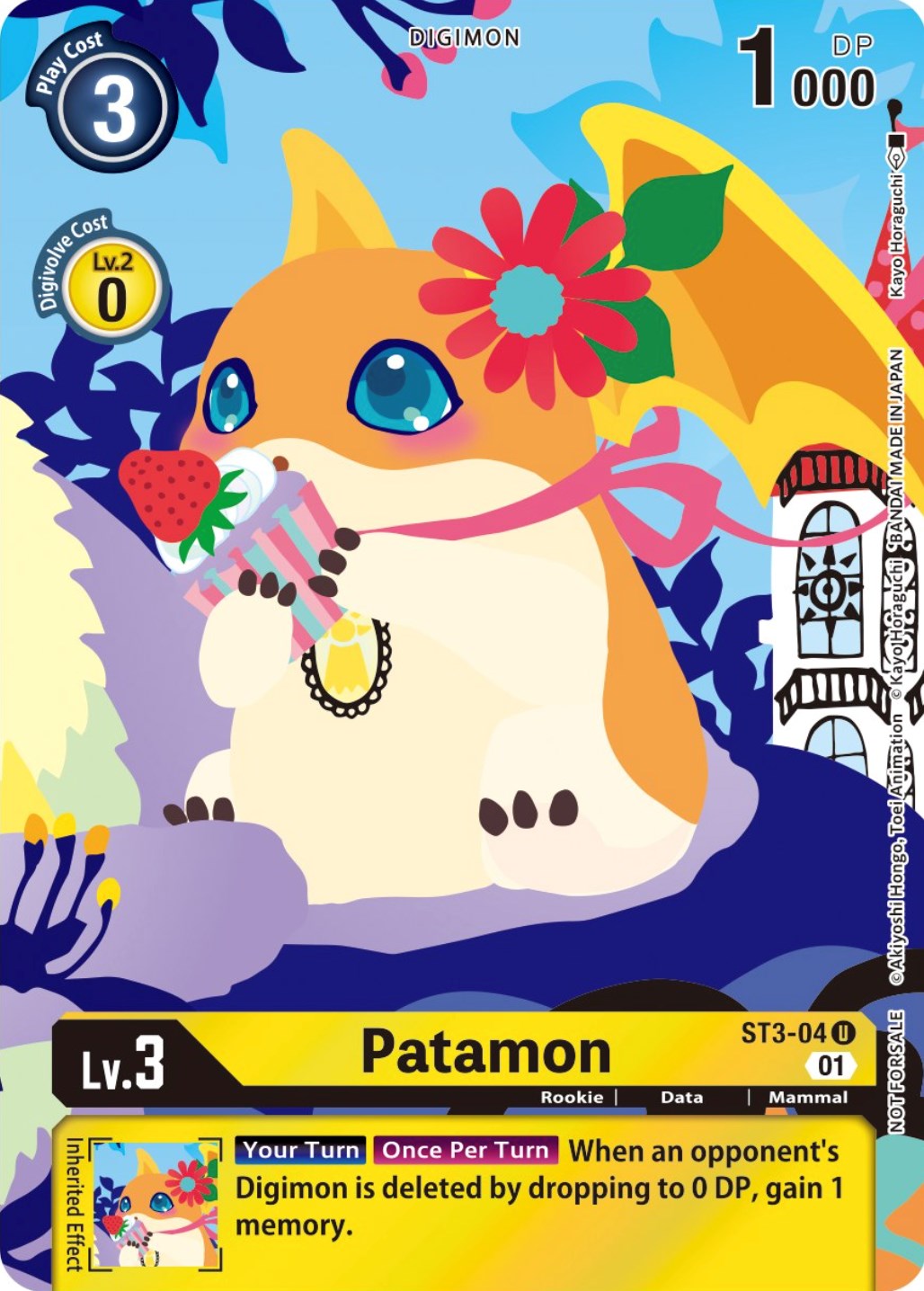 Patamon (Tamer's Card Set 2 Floral Fun) - Starter Deck 03: Heaven's ...