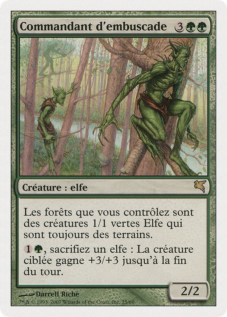 Ambush Commander (French) - "Commandant d'embuscade" - Magic ...