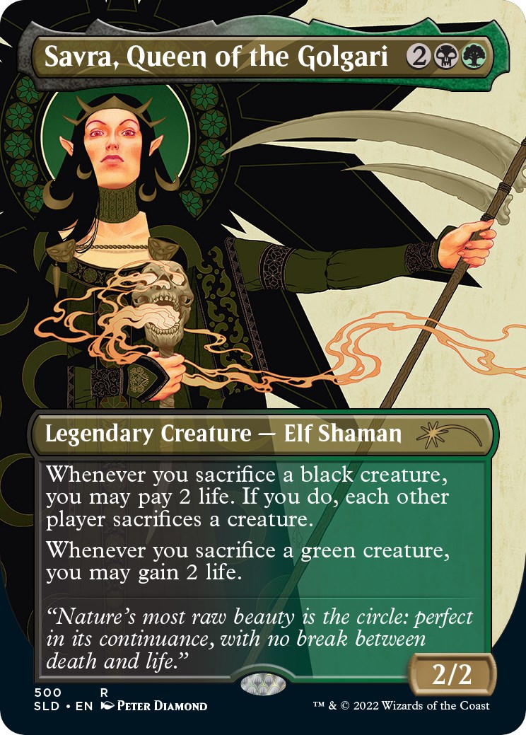 Savra, Queen of the Golgari - Secret Lair Drop Series - Magic: The ...