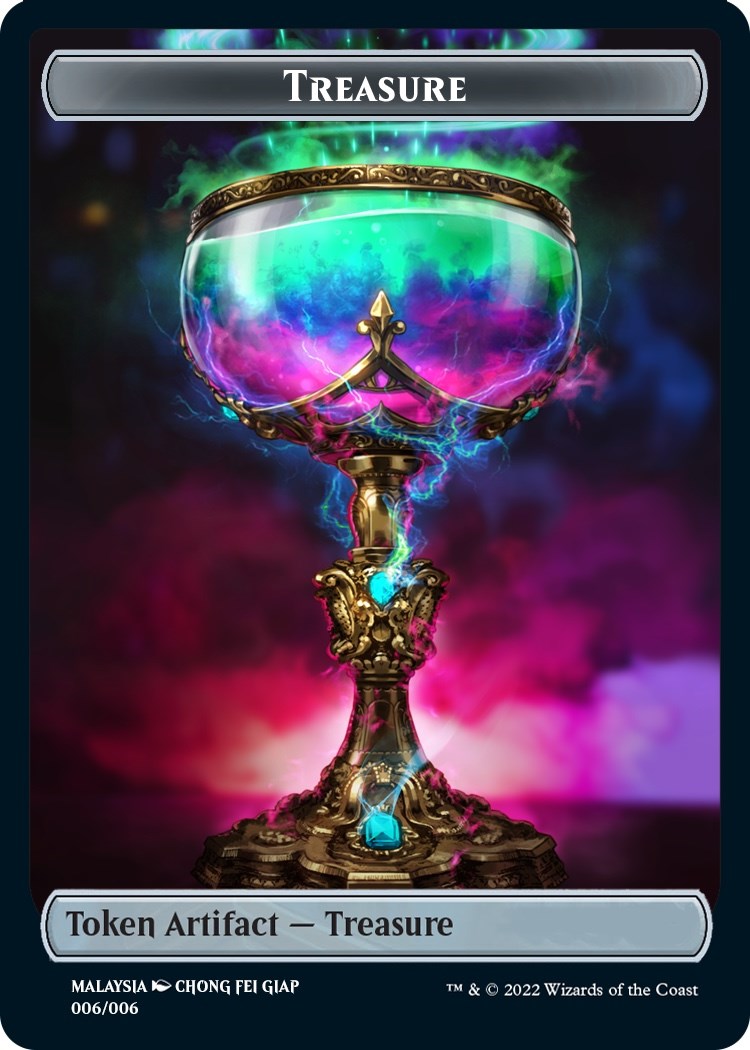 Treasure Token [SEA Exclusive] - Streets of New Capenna - Magic: The ...