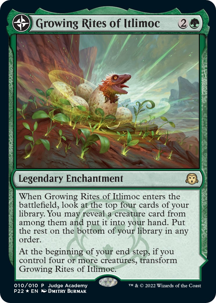 Growing Rites of Itlimoc - Judge Promos - Magic: The Gathering