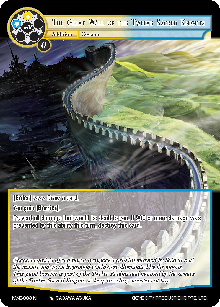 The Great Wall of the Twelve Sacred Knights - A New World Emerges ...