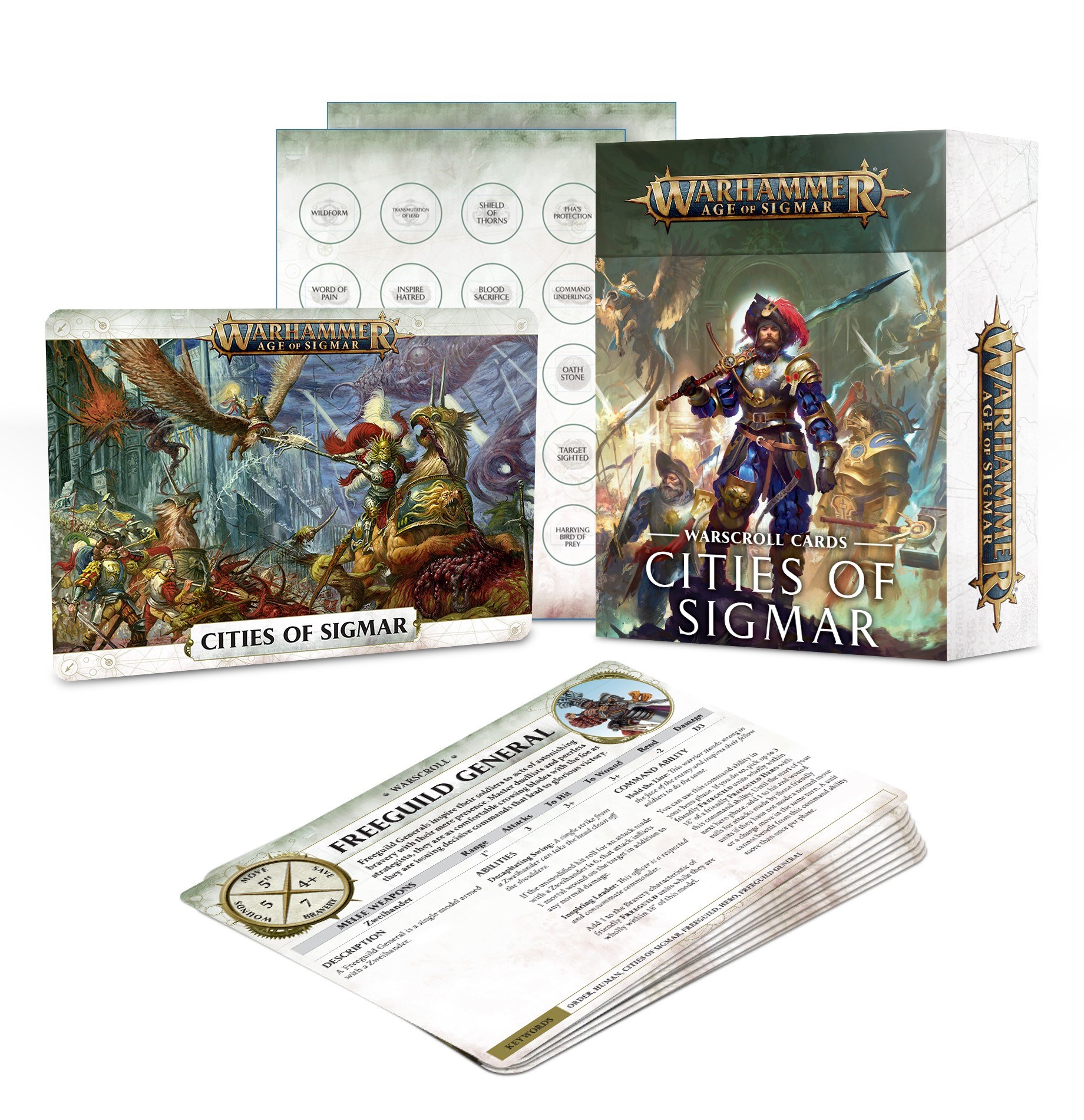 Warhammer: Age of Sigmar - Warscroll Cards: Cities of Sigmar ...