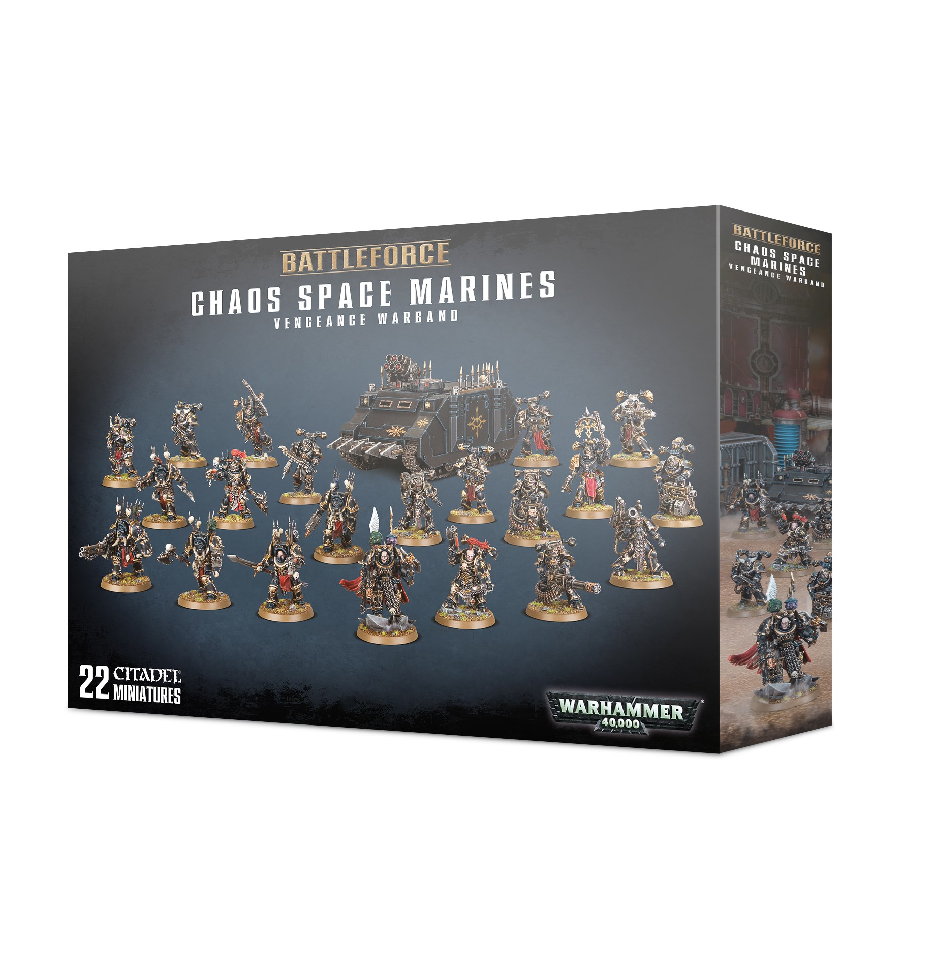 Warhammer: 40K - Battleforce: Chaos Space Marines Vengeance Warband ...
