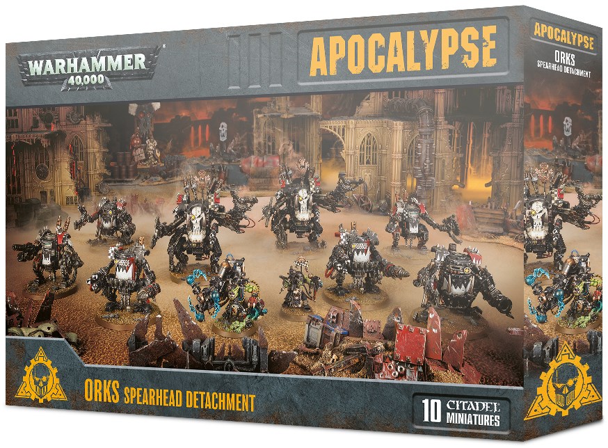 Warhammer: 40K - Apocalypse: Orks Spearhead Detachment - Warhammer ...