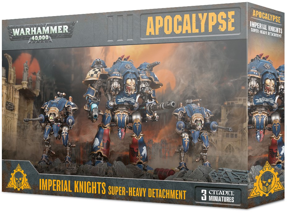 Warhammer: 40K - Apocalypse: Imperial Knights Super Heavy Detachment ...